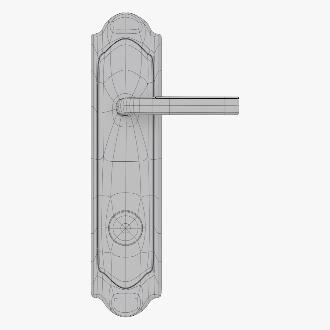 Door Lock 4 3d Model