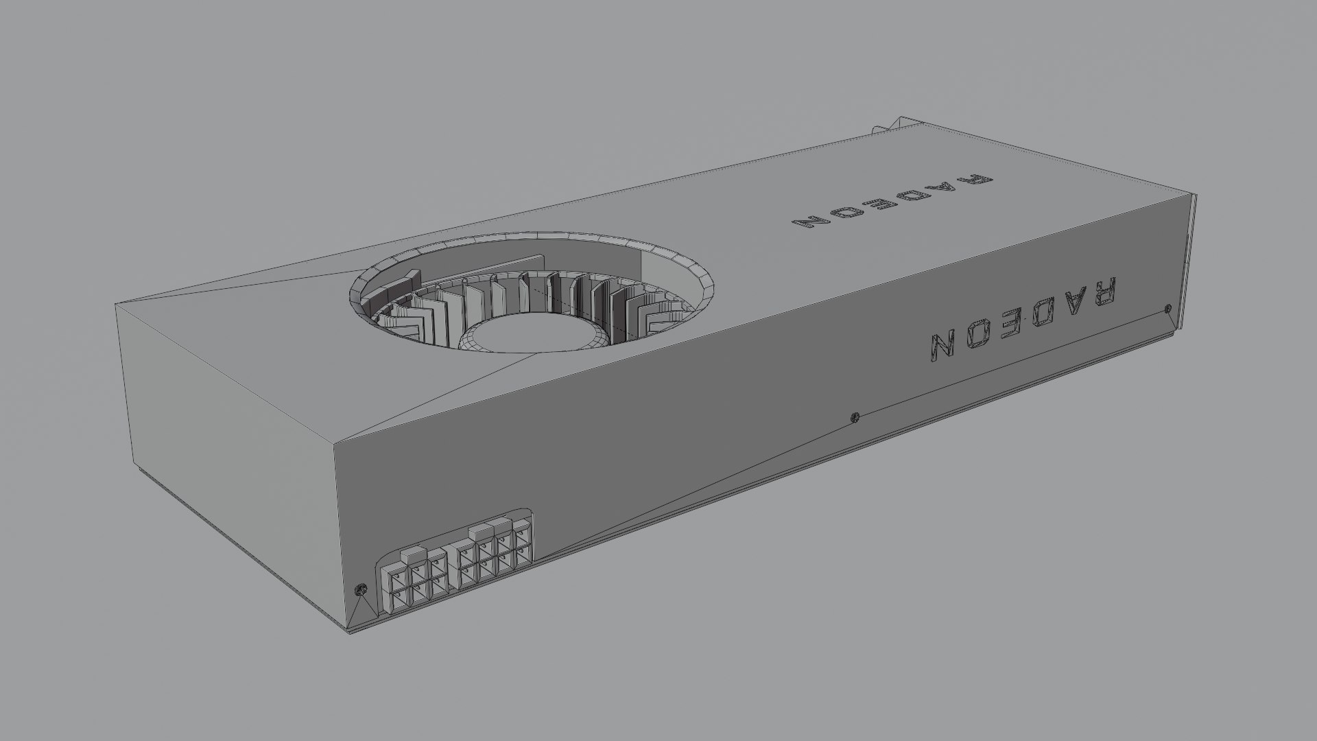 AMD Radeon 5700 3D Model - TurboSquid 2036891