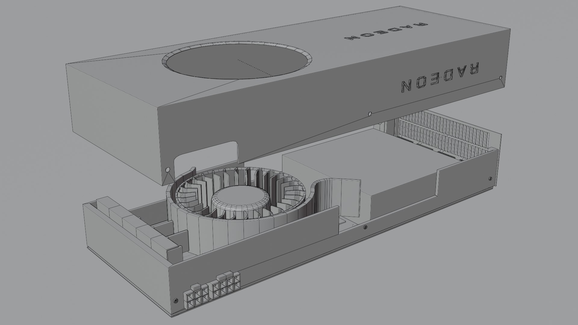 AMD Radeon 5700 3D Model - TurboSquid 2036891
