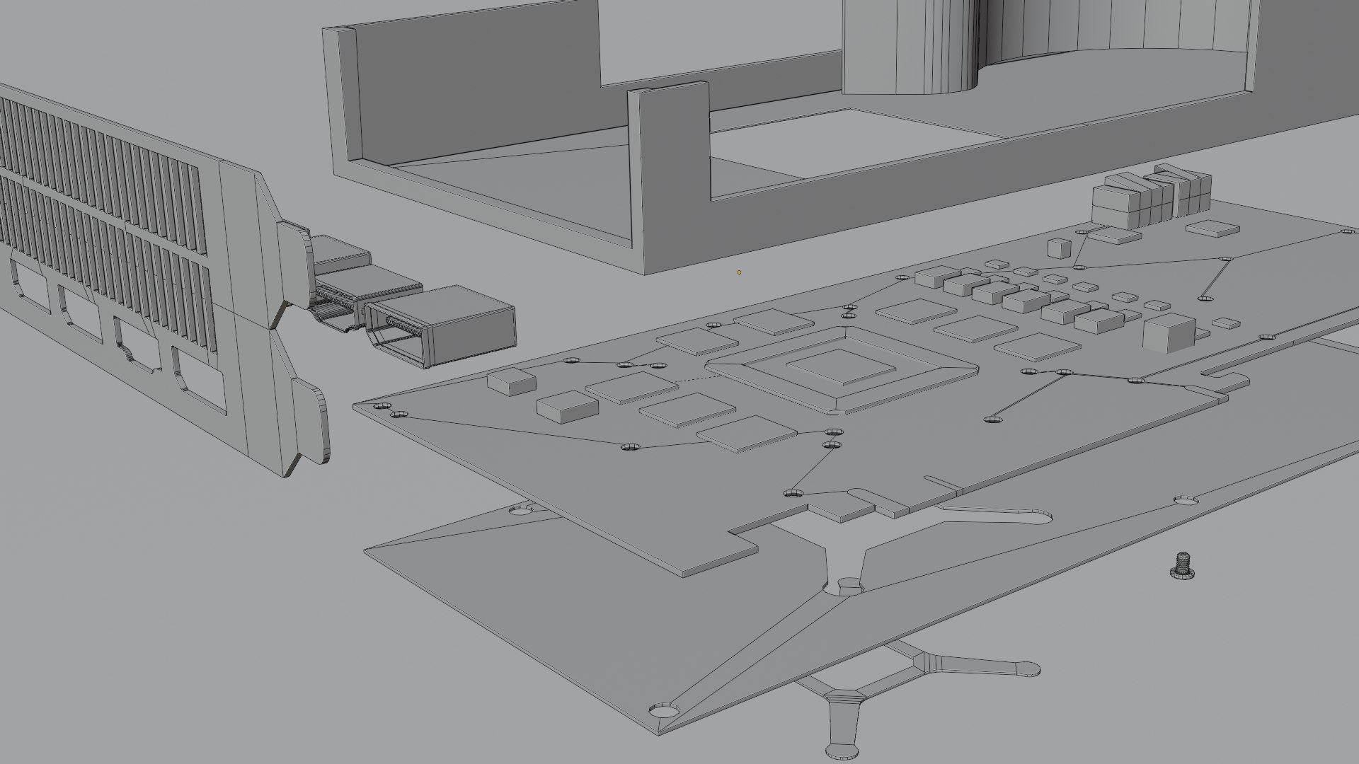 AMD Radeon 5700 3D Model - TurboSquid 2036891