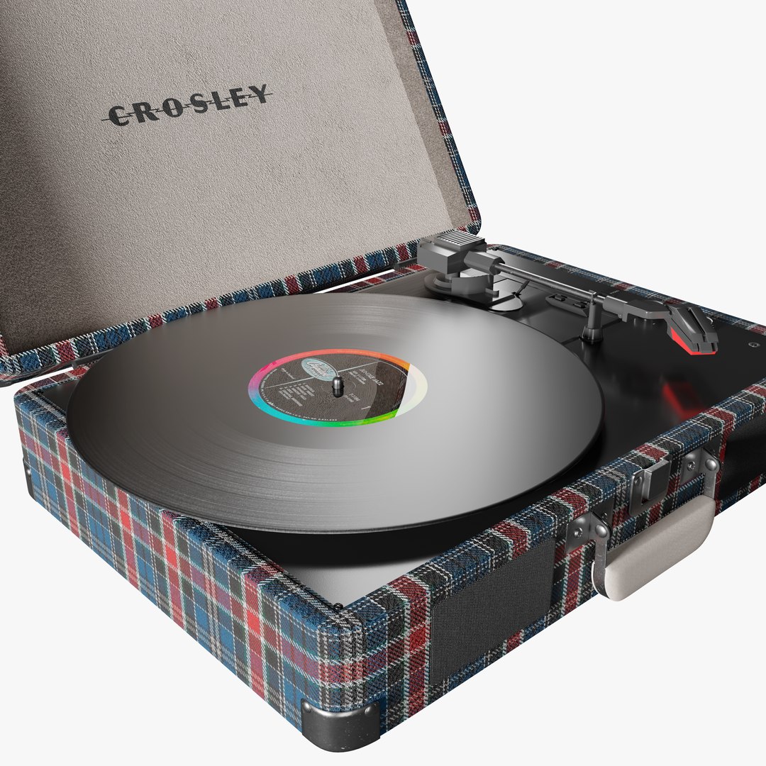 3D Crosley Turntable 4 - TurboSquid 2294084