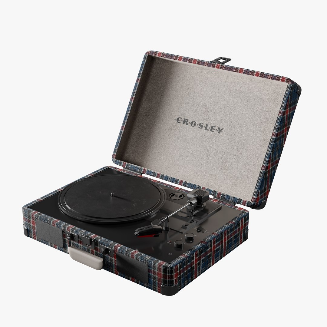 3D Crosley Turntable 4 - TurboSquid 2294084