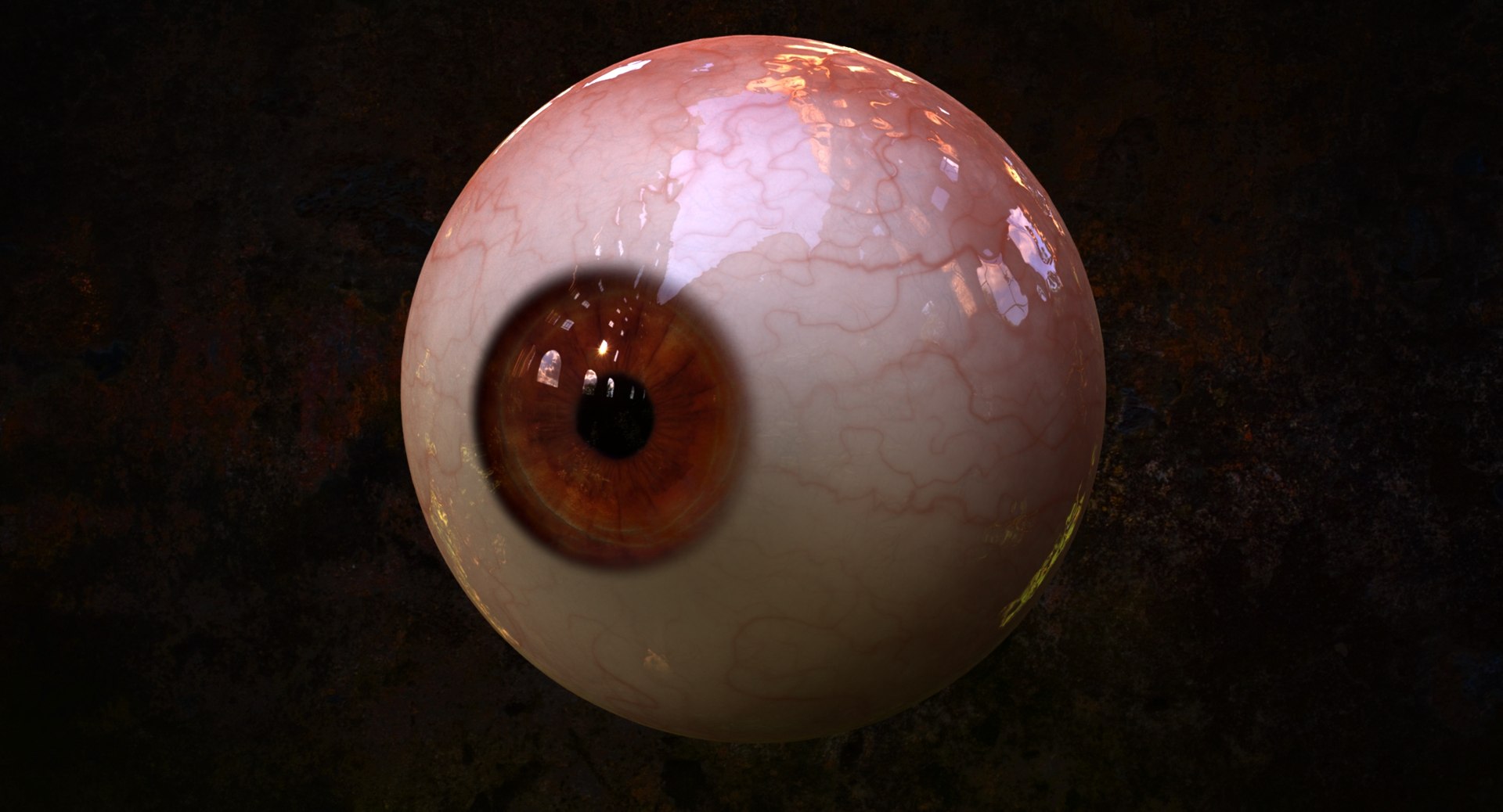 Realistic Human Creature Eye 3d Model