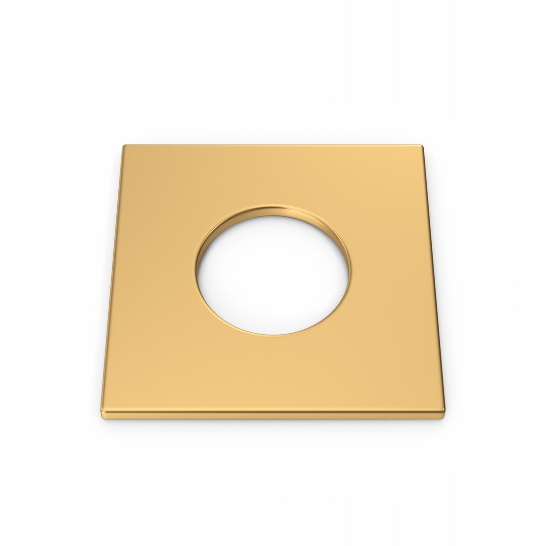 3D Gold Washer Model - TurboSquid 1898574