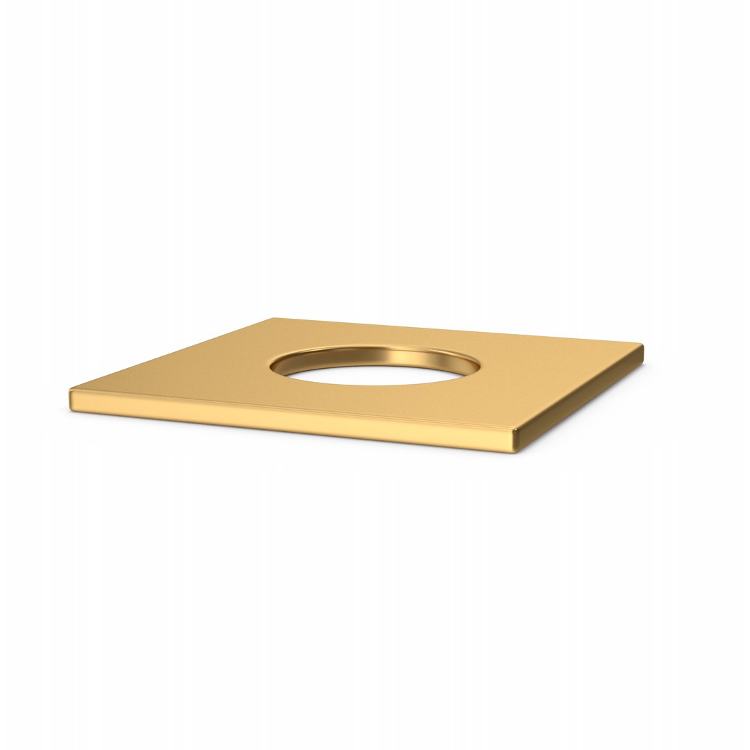 3D Gold Washer Model - TurboSquid 1898574