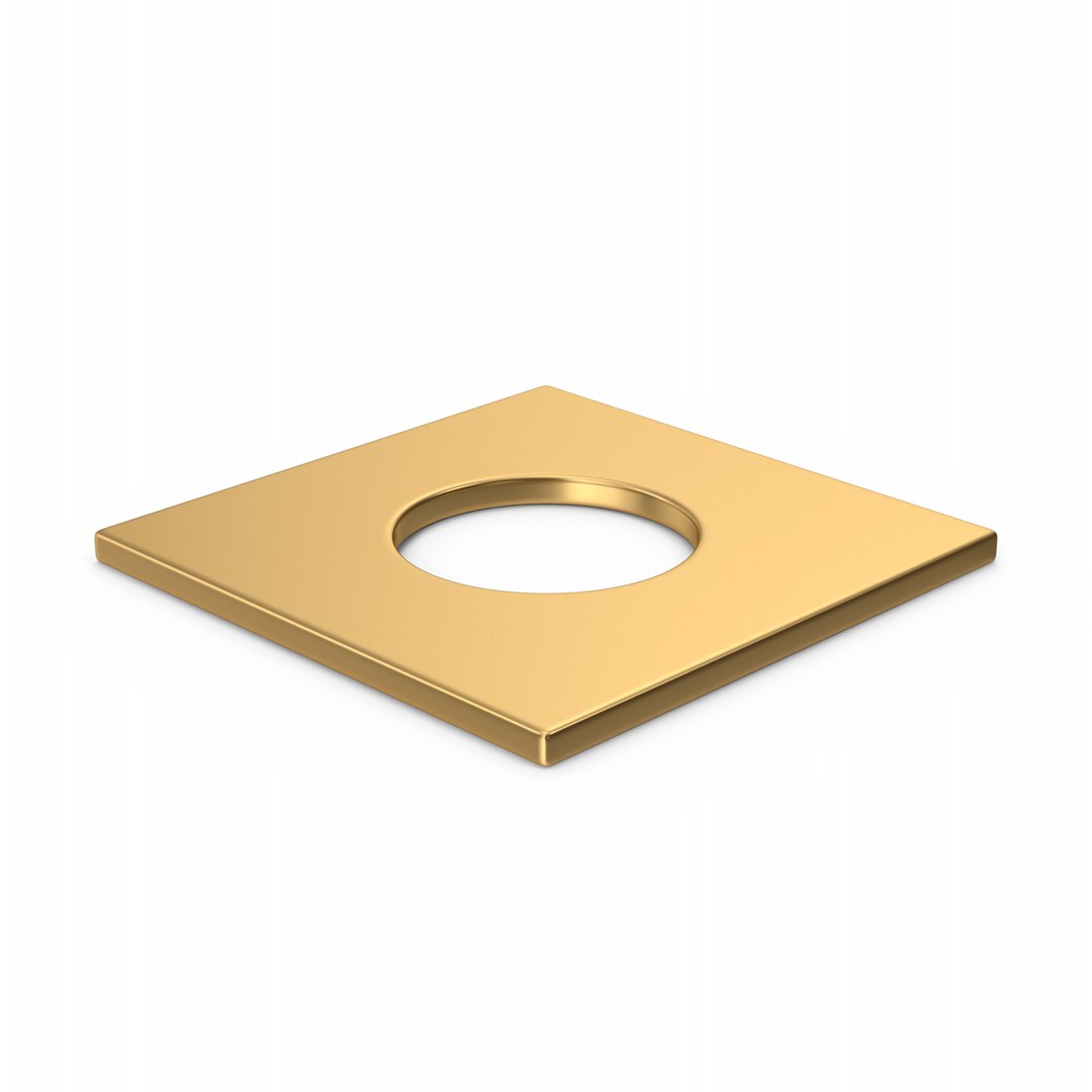 3D Gold Washer Model - TurboSquid 1898574