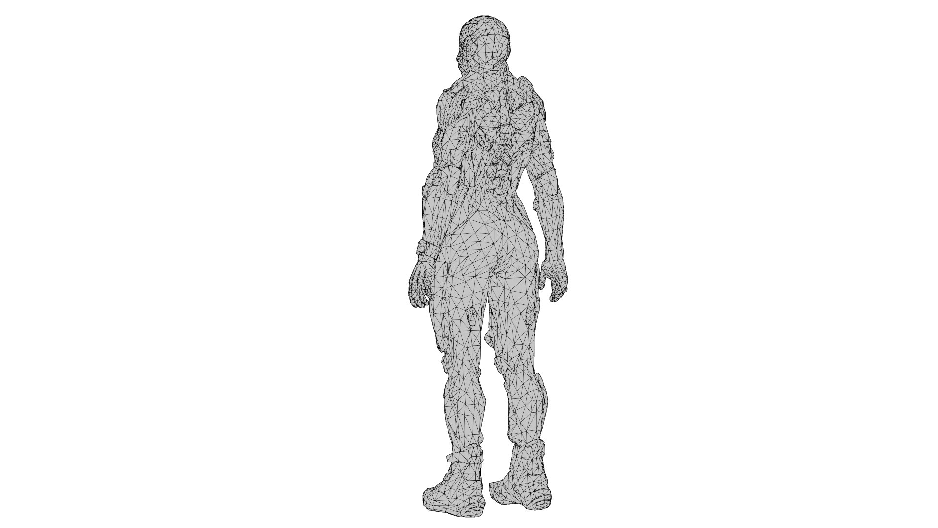 3D Model Crysis Nanosuit Female Version3D Model High-Quality Rigged ...