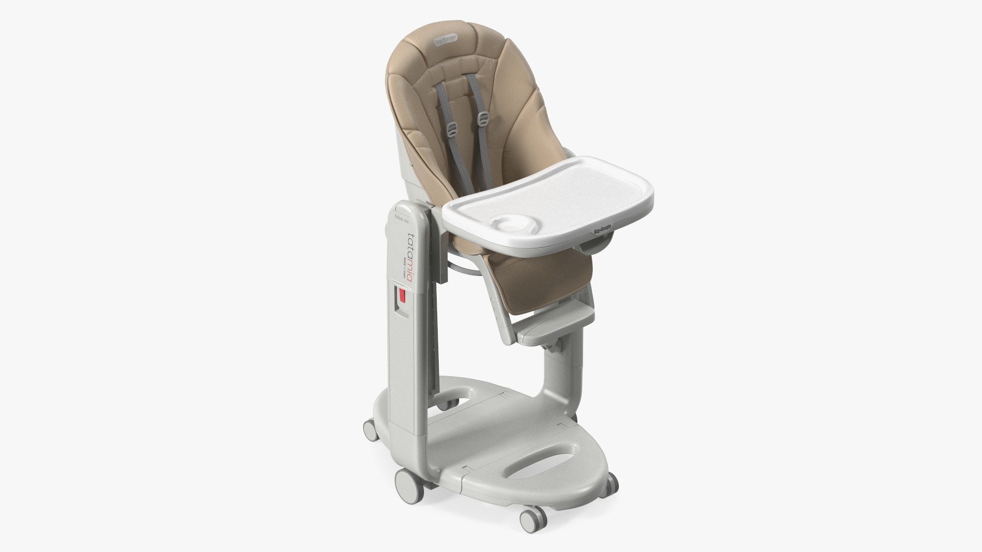 3D Folding Peg Perego Baby High Chair Vertical Beige model - TurboSquid ...