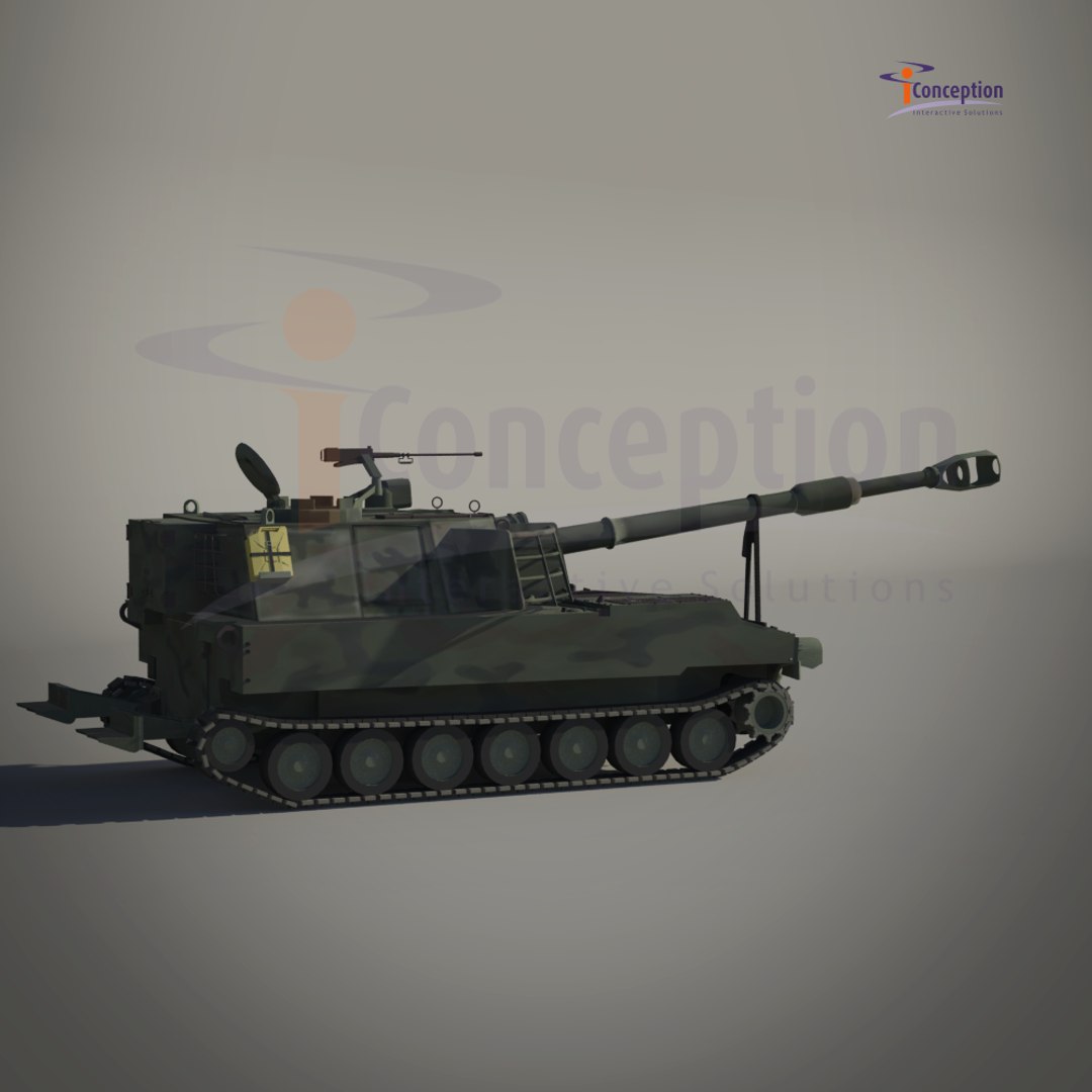 M109 M109a2 3d Model
