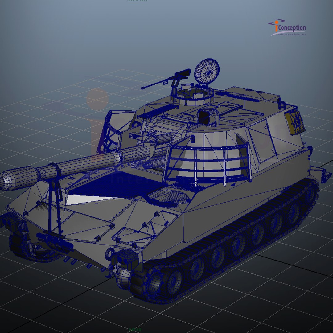 M109 M109a2 3d Model