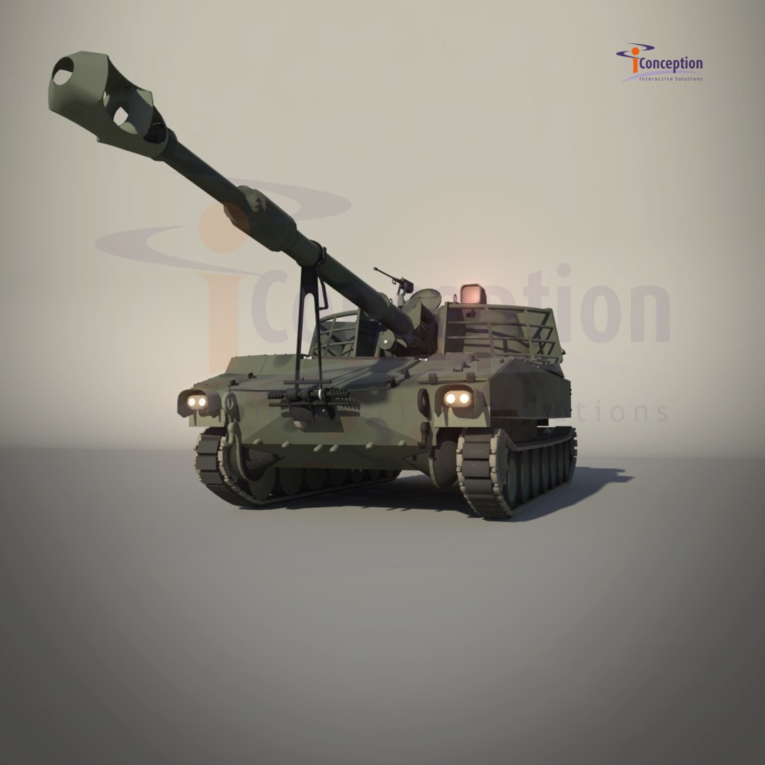 M109 M109a2 3d Model