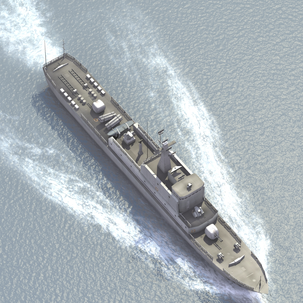 chinese navy haiqing type 3d 3ds