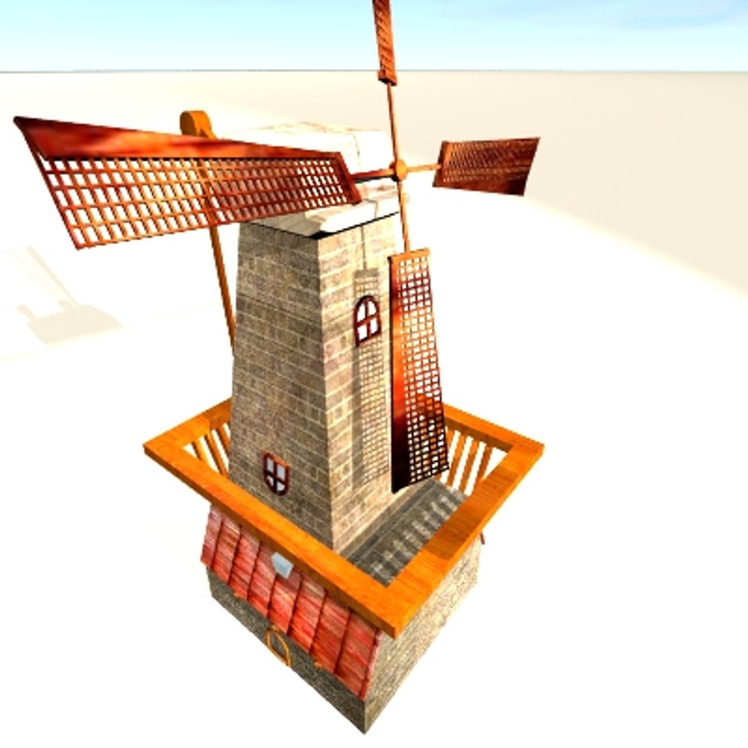 Lightwave Simple Windmill