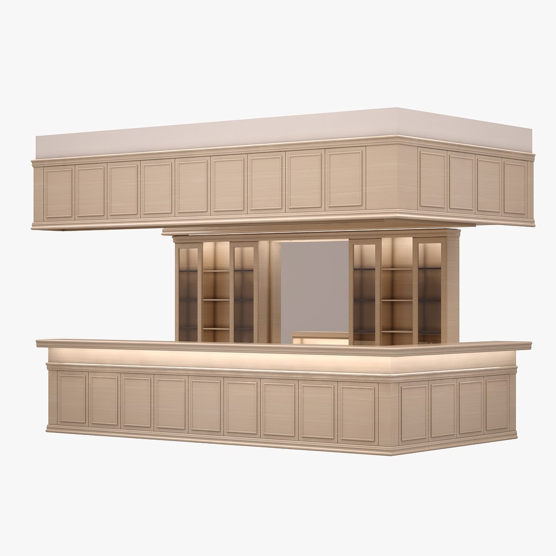 3d Model Bar Set