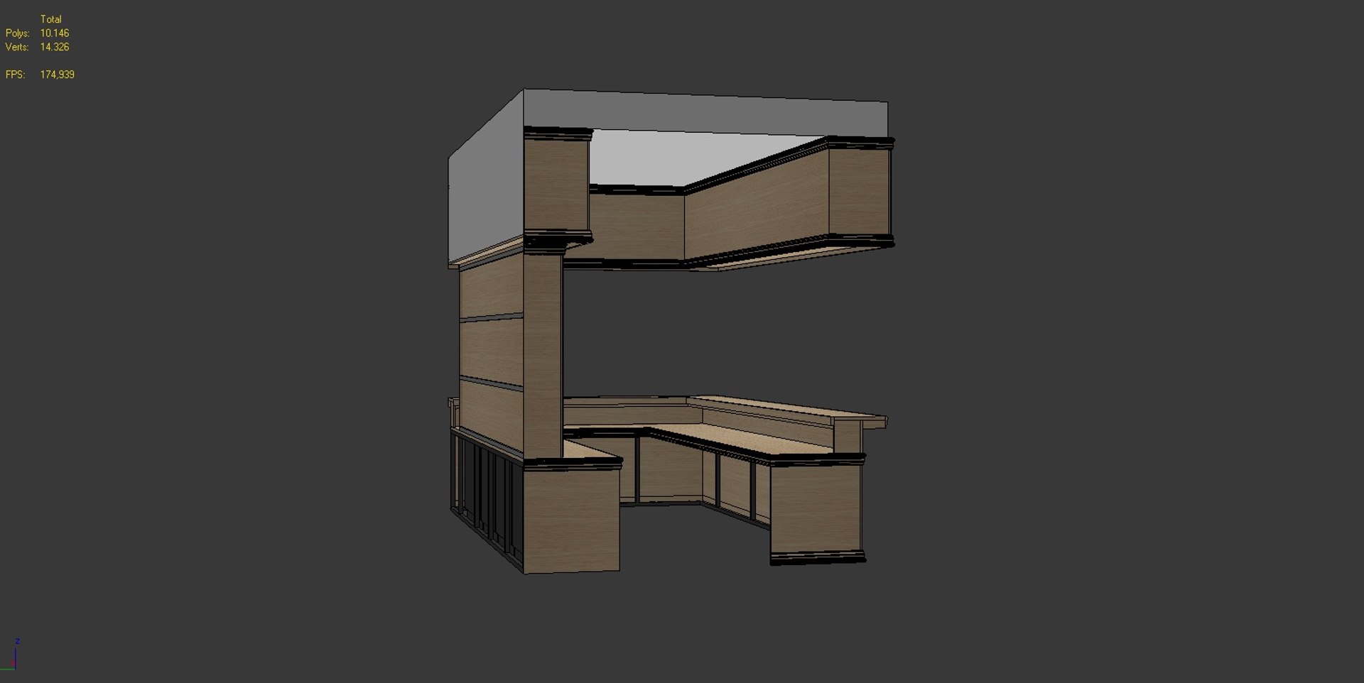3d Model Bar Set
