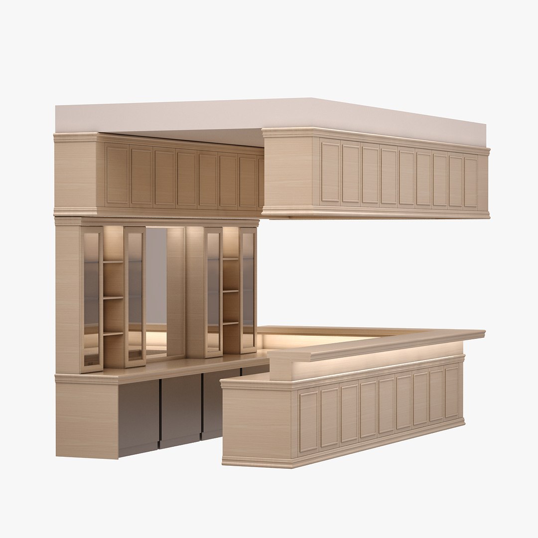 3d Model Bar Set