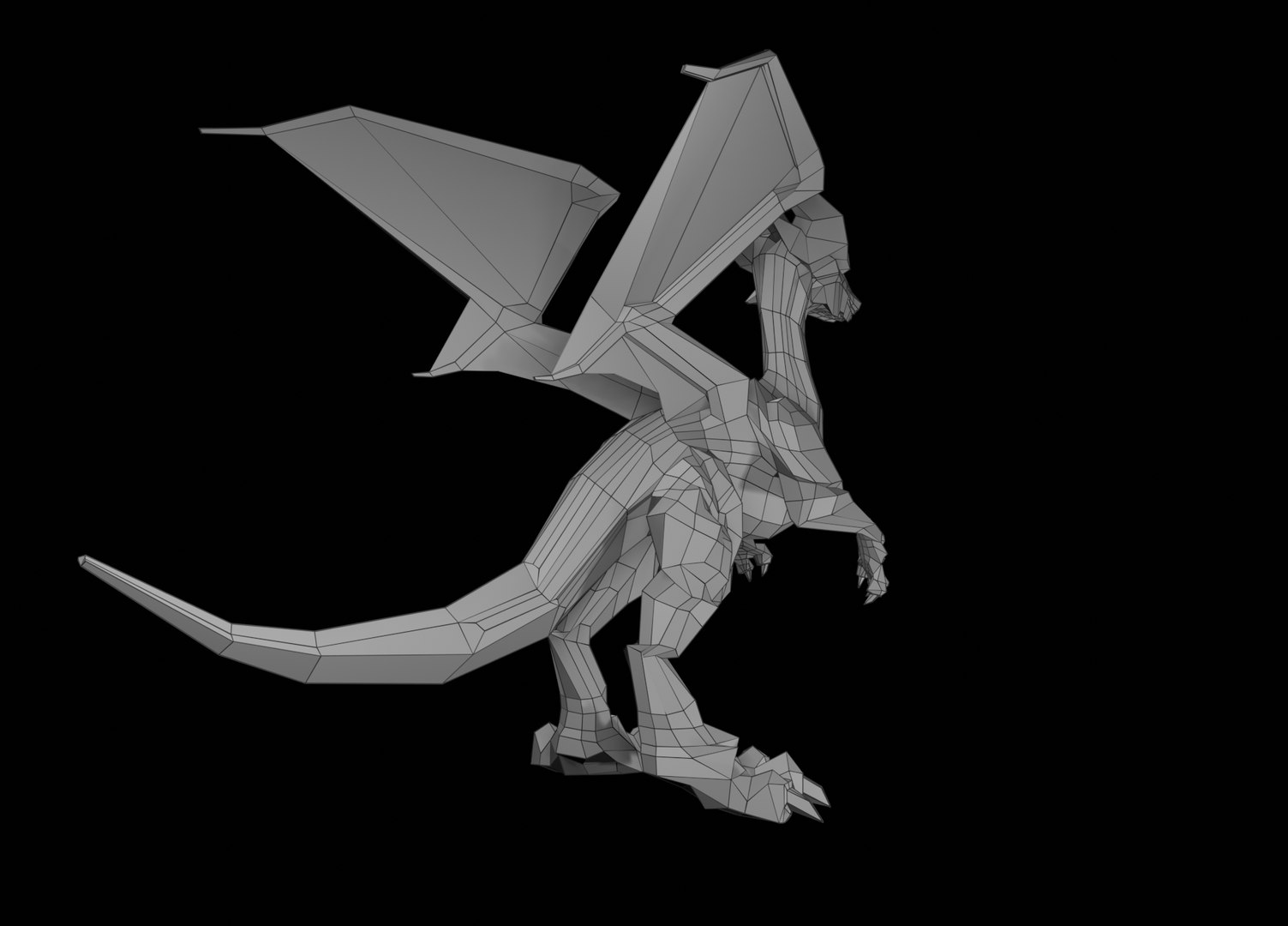 3D rigged dragon - TurboSquid 1546263