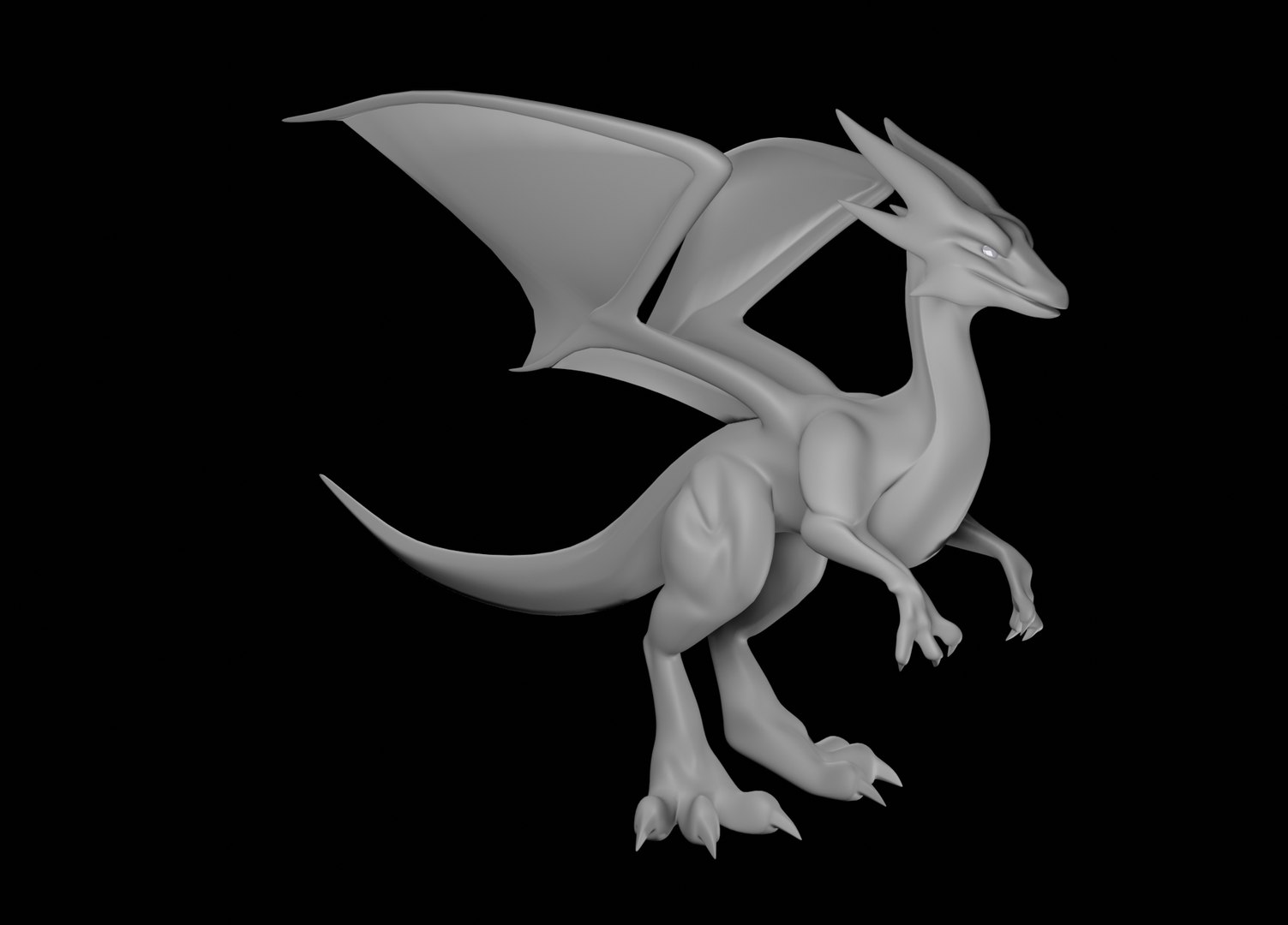 3D rigged dragon - TurboSquid 1546263