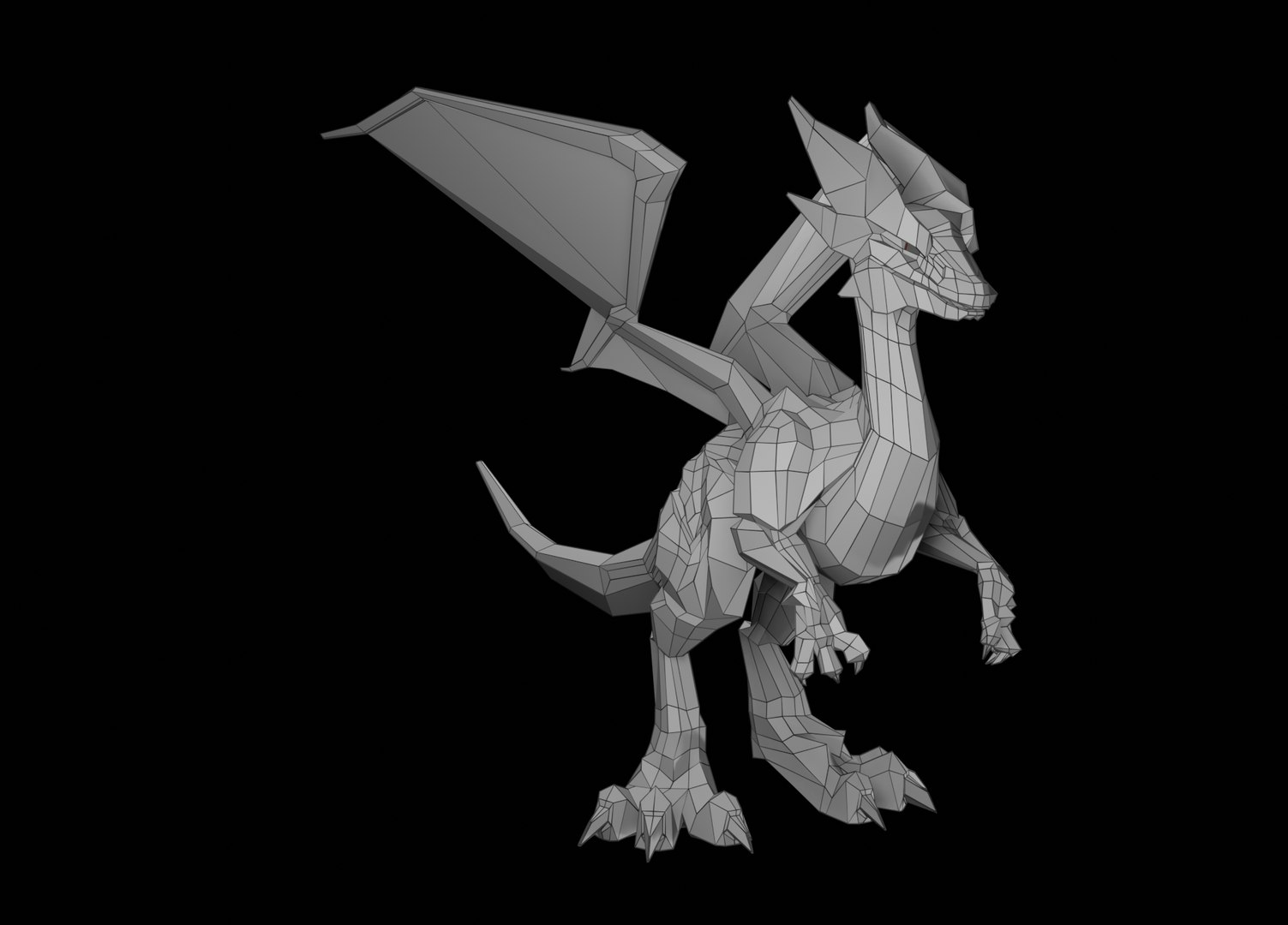 3D rigged dragon - TurboSquid 1546263
