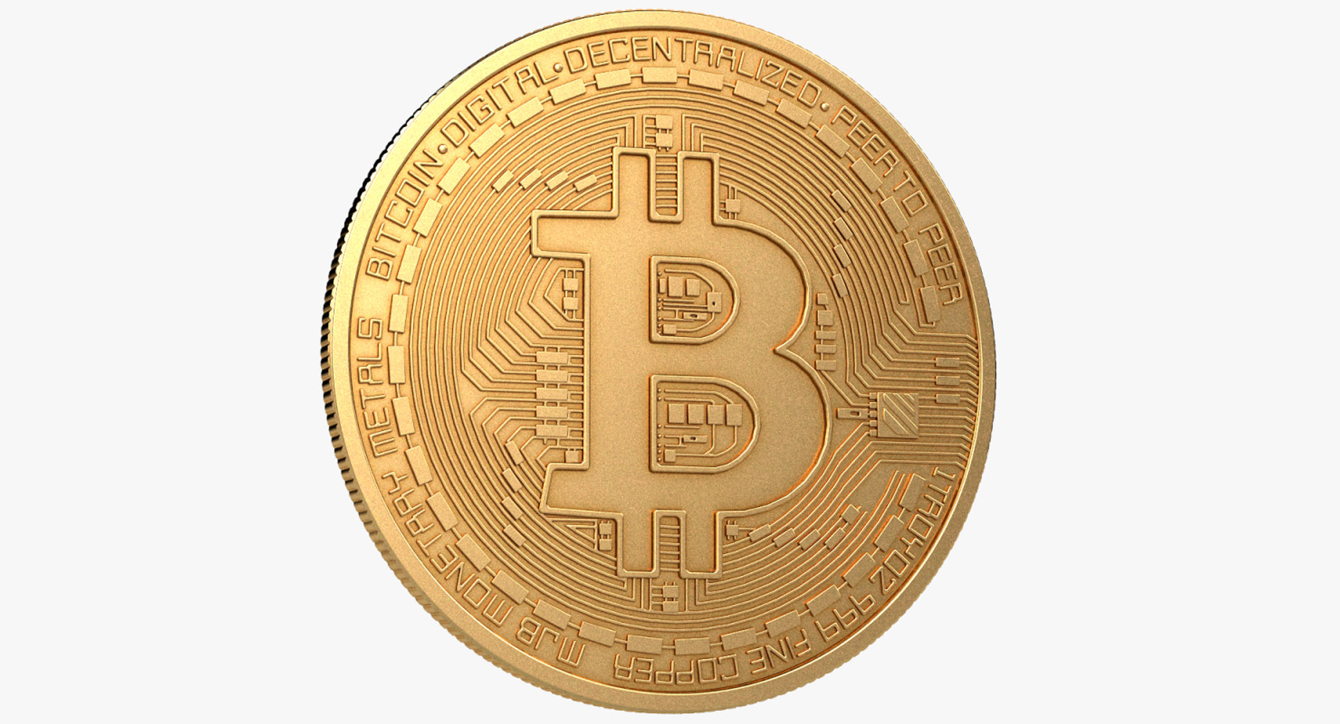 Bitcoin Coin 3D - TurboSquid 1247507