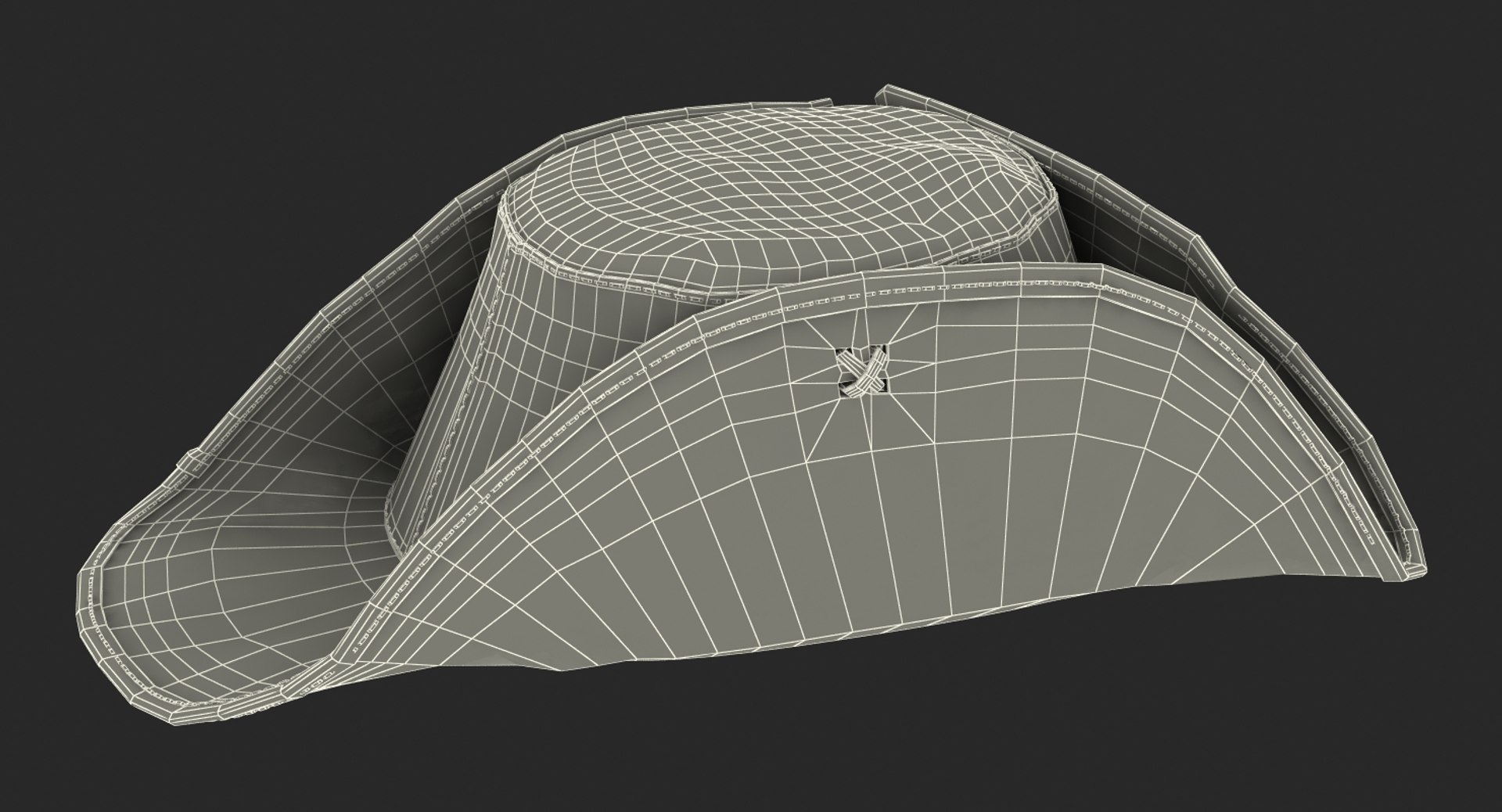 Leather Pirate Hat 3D Model - TurboSquid 1296416