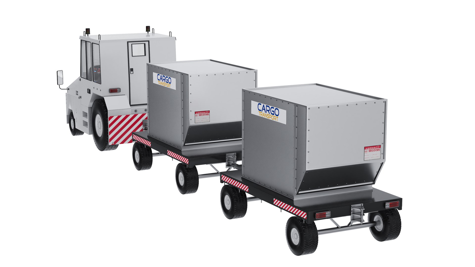 Baggage Tow Tractor 3D Model - TurboSquid 2334495