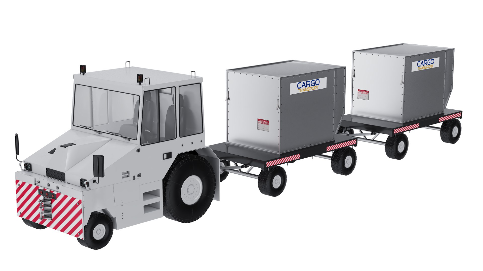 Baggage Tow Tractor 3D Model - TurboSquid 2334495