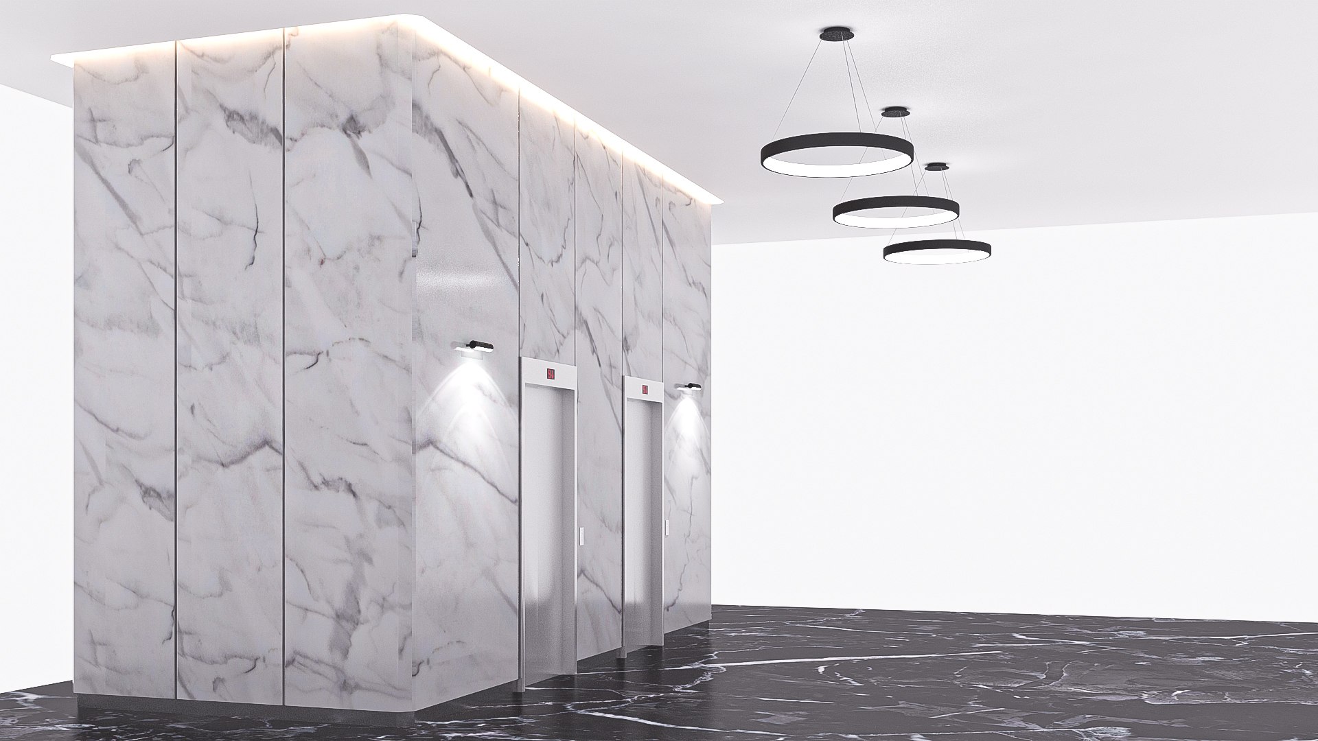 Elevators 3D Model - TurboSquid 1990036