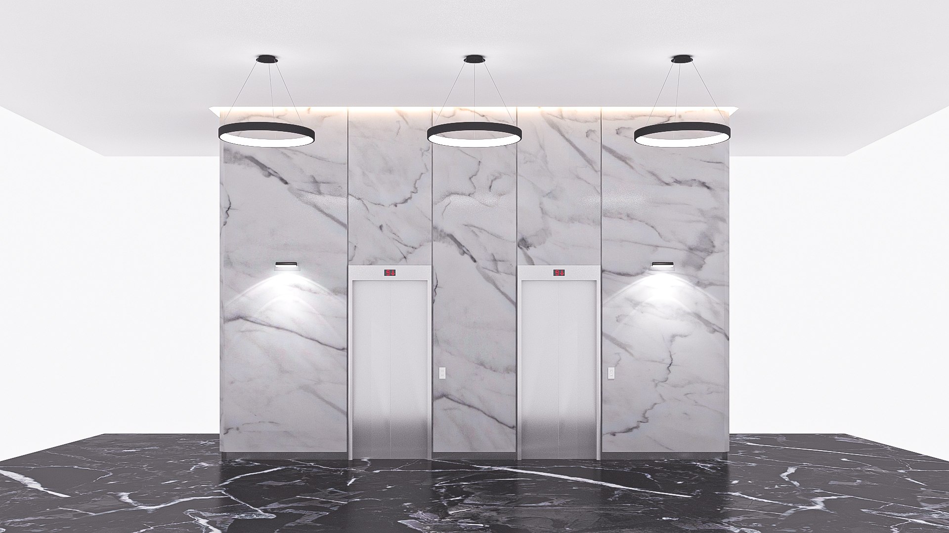 Elevators 3D Model - TurboSquid 1990036