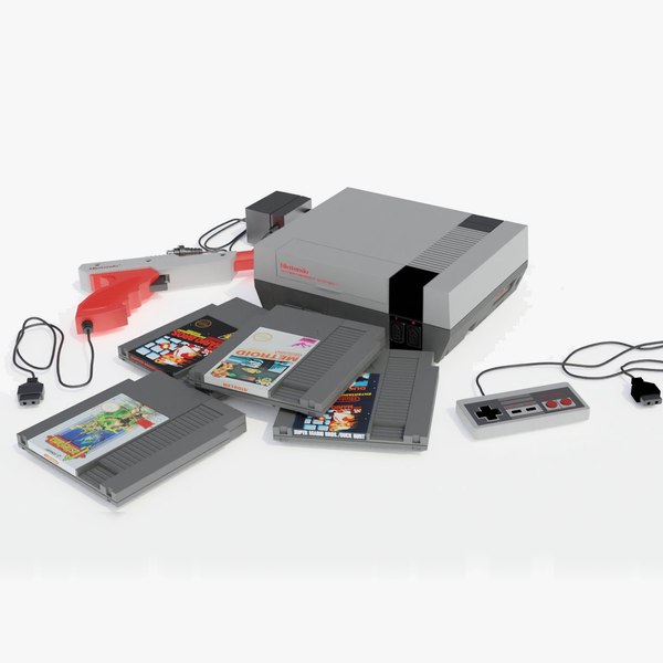 Nintendo Nes Blender Models for Download | TurboSquid