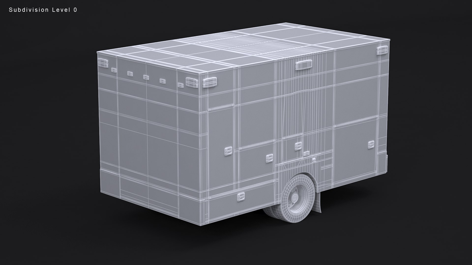 3D Ems Ambulance Box Model - TurboSquid 1537713