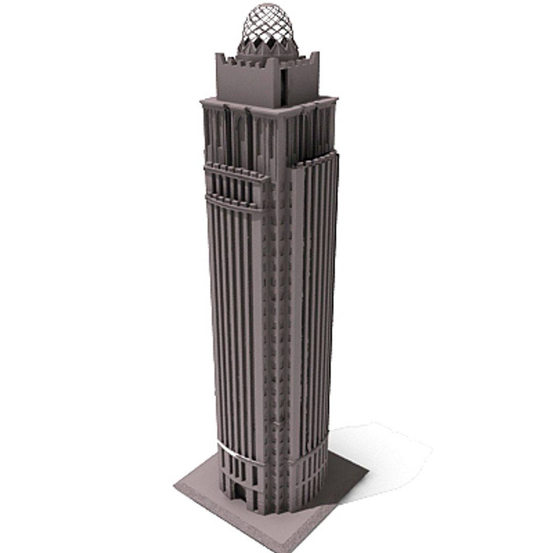 3d Model Building Skyscraper