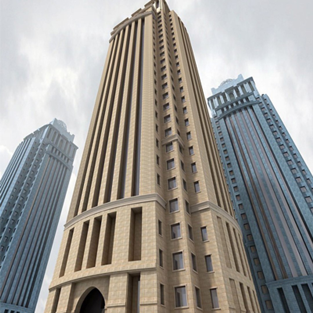 3d Model Building Skyscraper