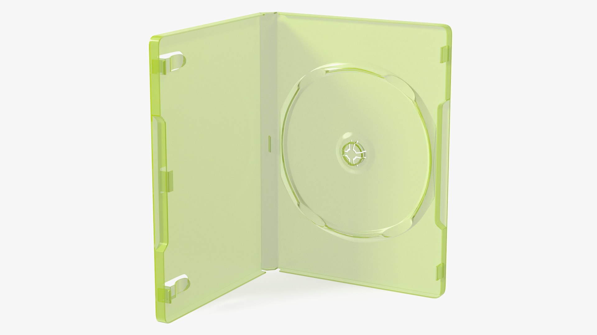 Open Standard XBOX 360 Translucent Green 3D model - TurboSquid 2088561