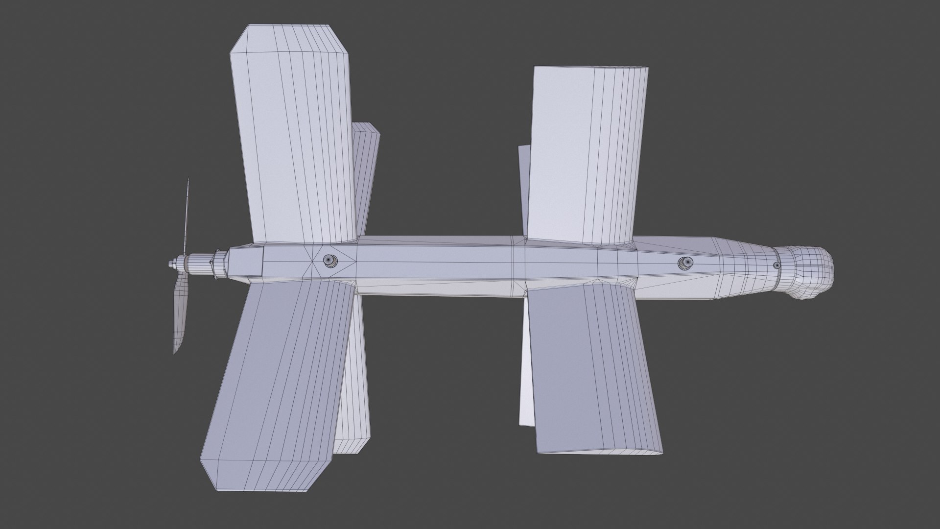 3D ZALA LANCET Kamikaze Attack Drone Low-poly - TurboSquid 2166187