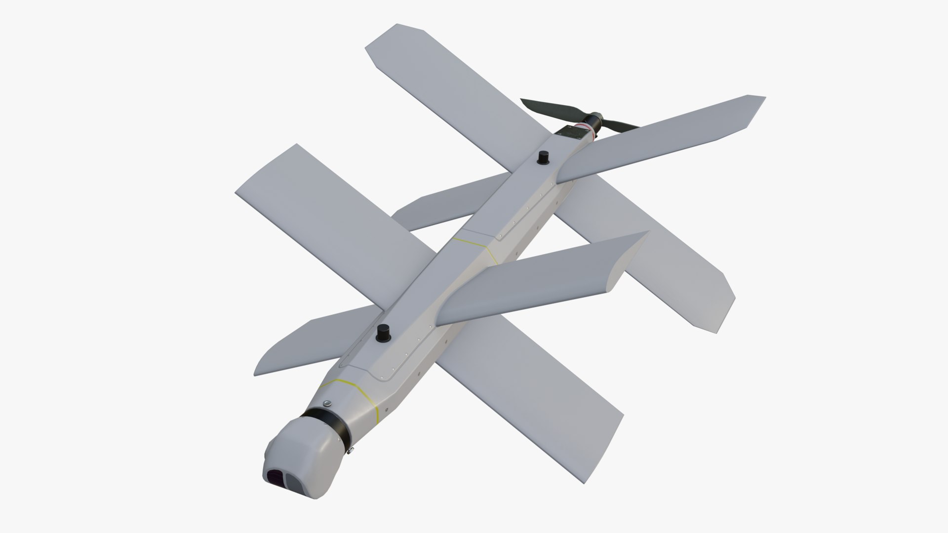 3D ZALA LANCET Kamikaze Attack Drone Low-poly - TurboSquid 2166187