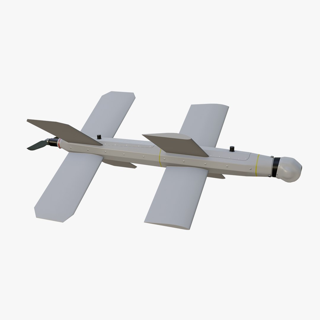 3D ZALA LANCET Kamikaze Attack Drone Low-poly - TurboSquid 2166187