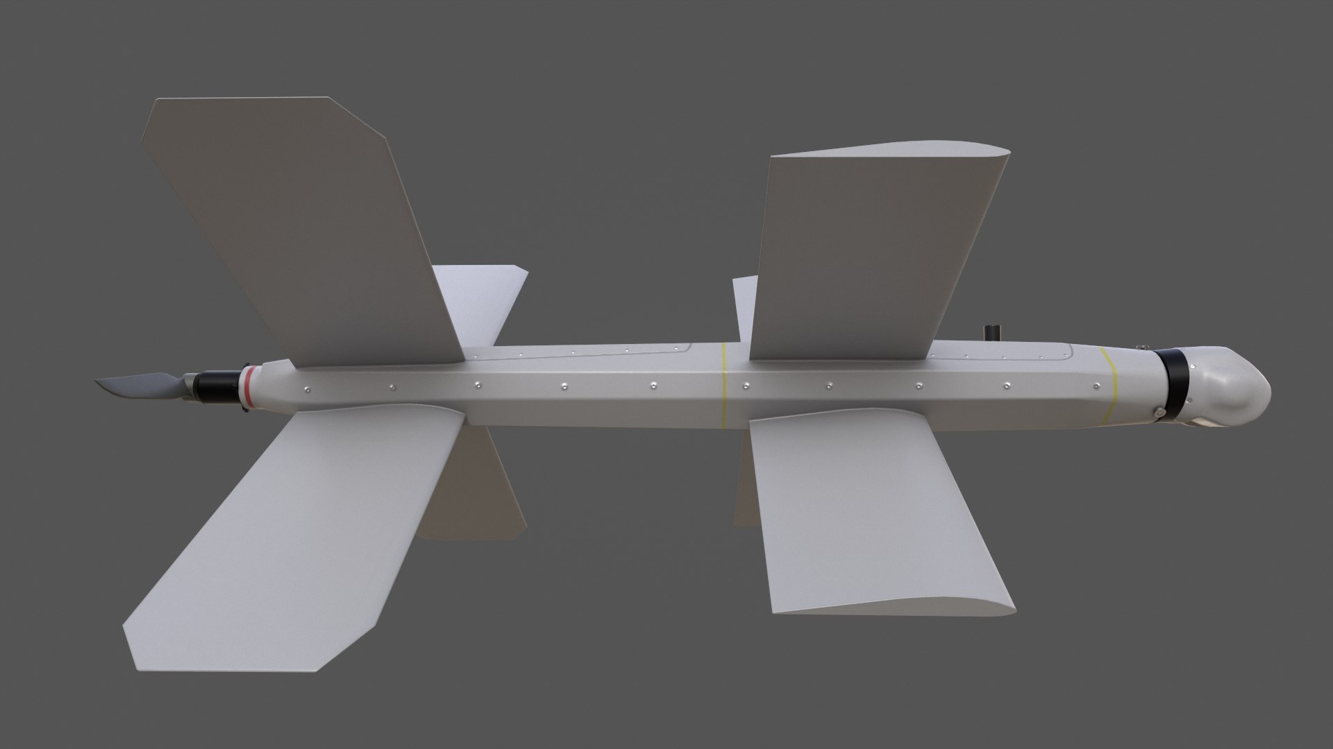 3D ZALA LANCET Kamikaze Attack Drone Low-poly - TurboSquid 2166187