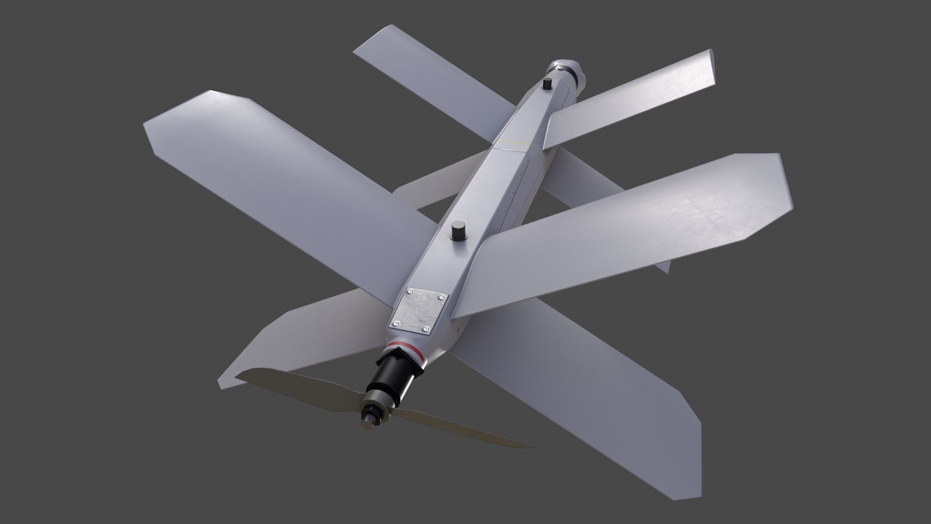 3D ZALA LANCET Kamikaze Attack Drone Low-poly - TurboSquid 2166187