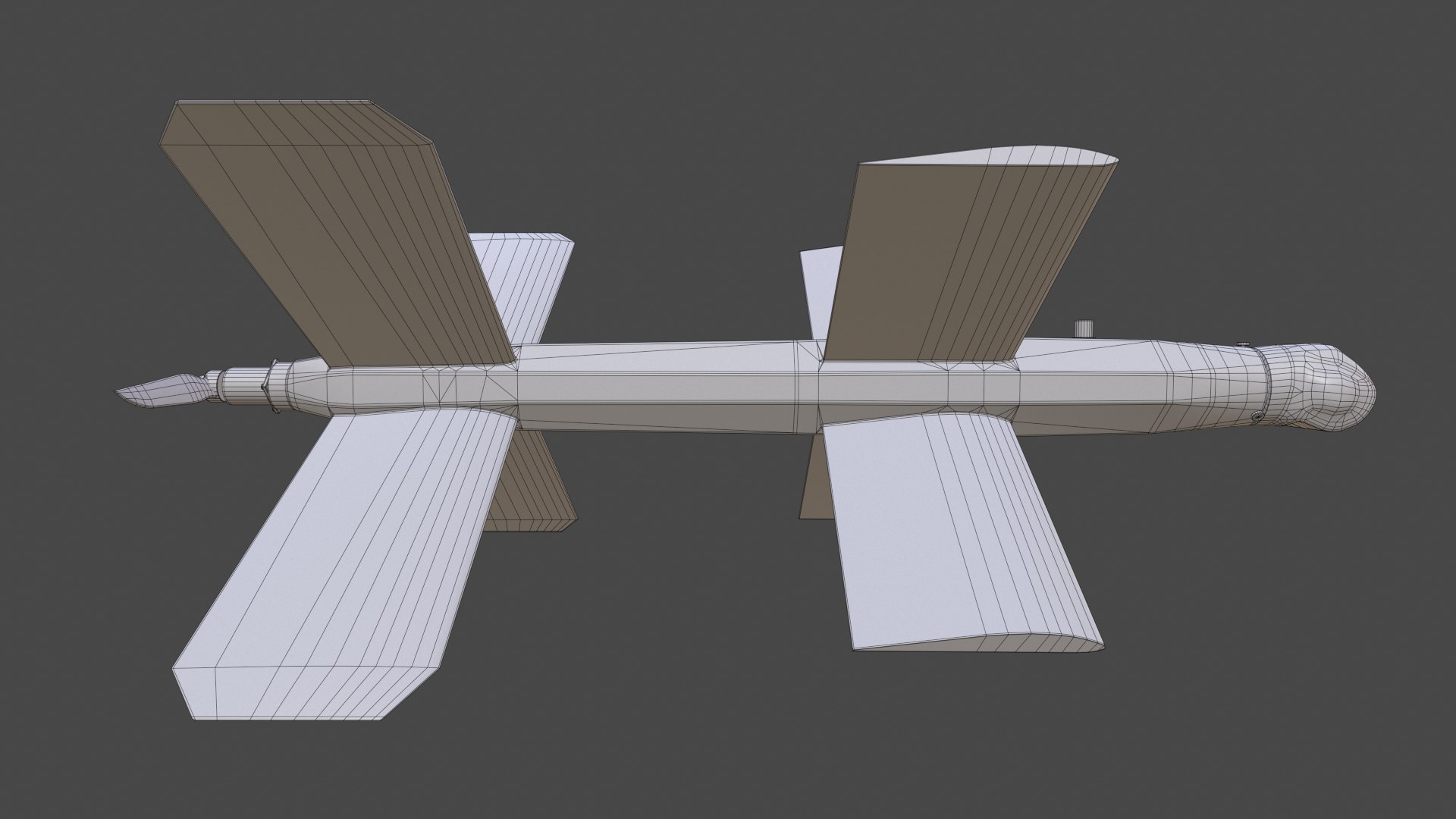 3D ZALA LANCET Kamikaze Attack Drone Low-poly - TurboSquid 2166187