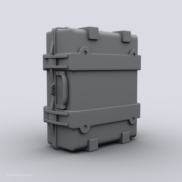 3d military case set small