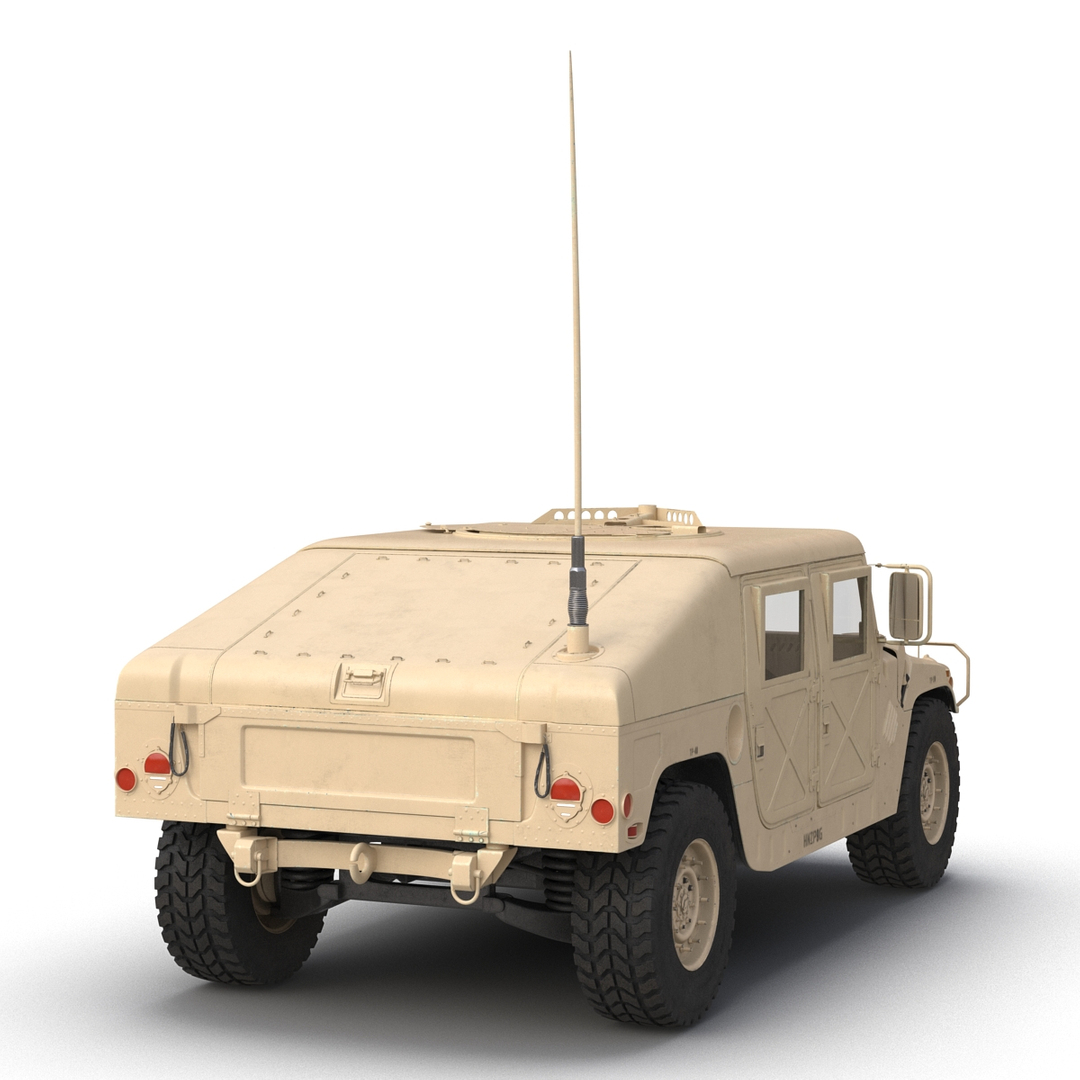 humvee desert 3d 3ds