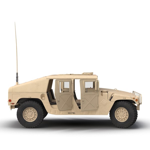 humvee desert 3d 3ds