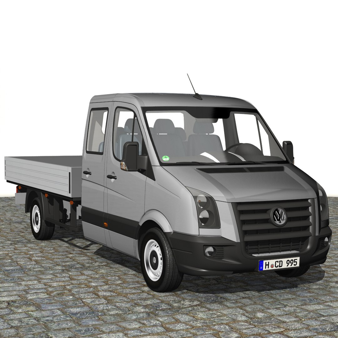 crafter pickup truck 2009 3d 3ds