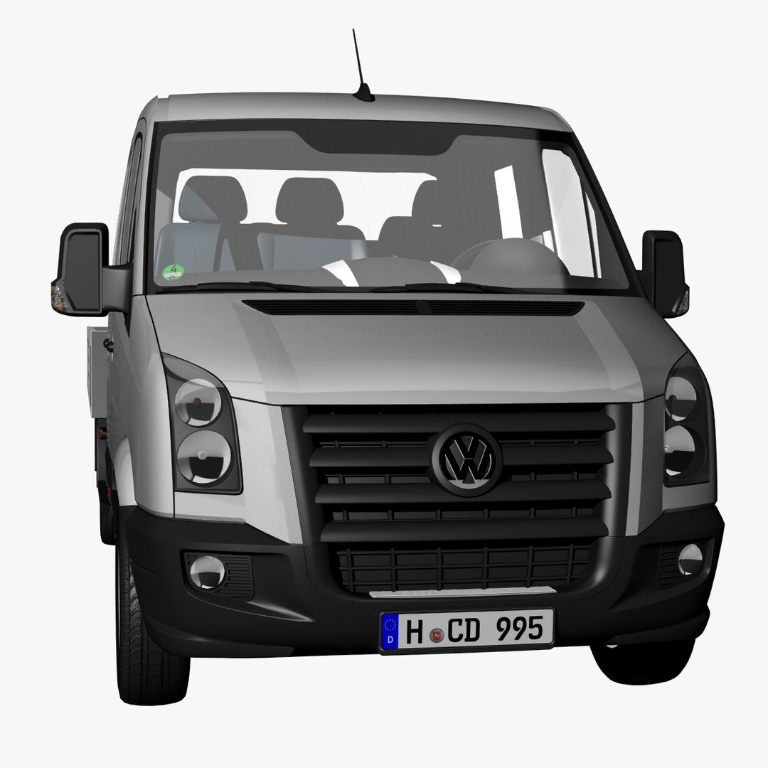 crafter pickup truck 2009 3d 3ds