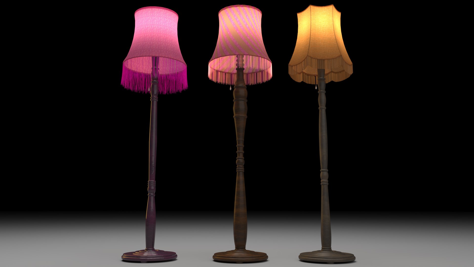 Floor Lamp 3D model - TurboSquid 2082216