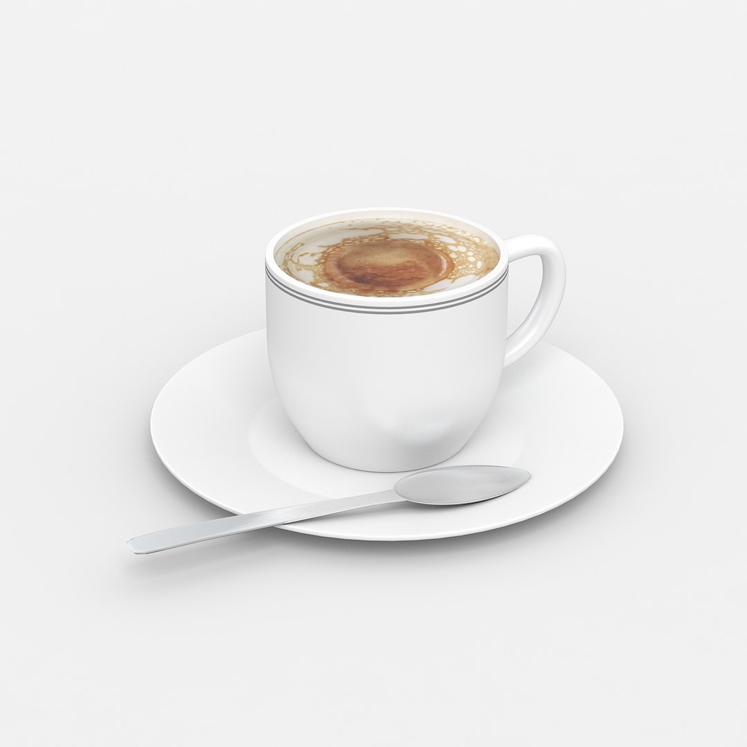 3D Coffee Cup Model - TurboSquid 1310264