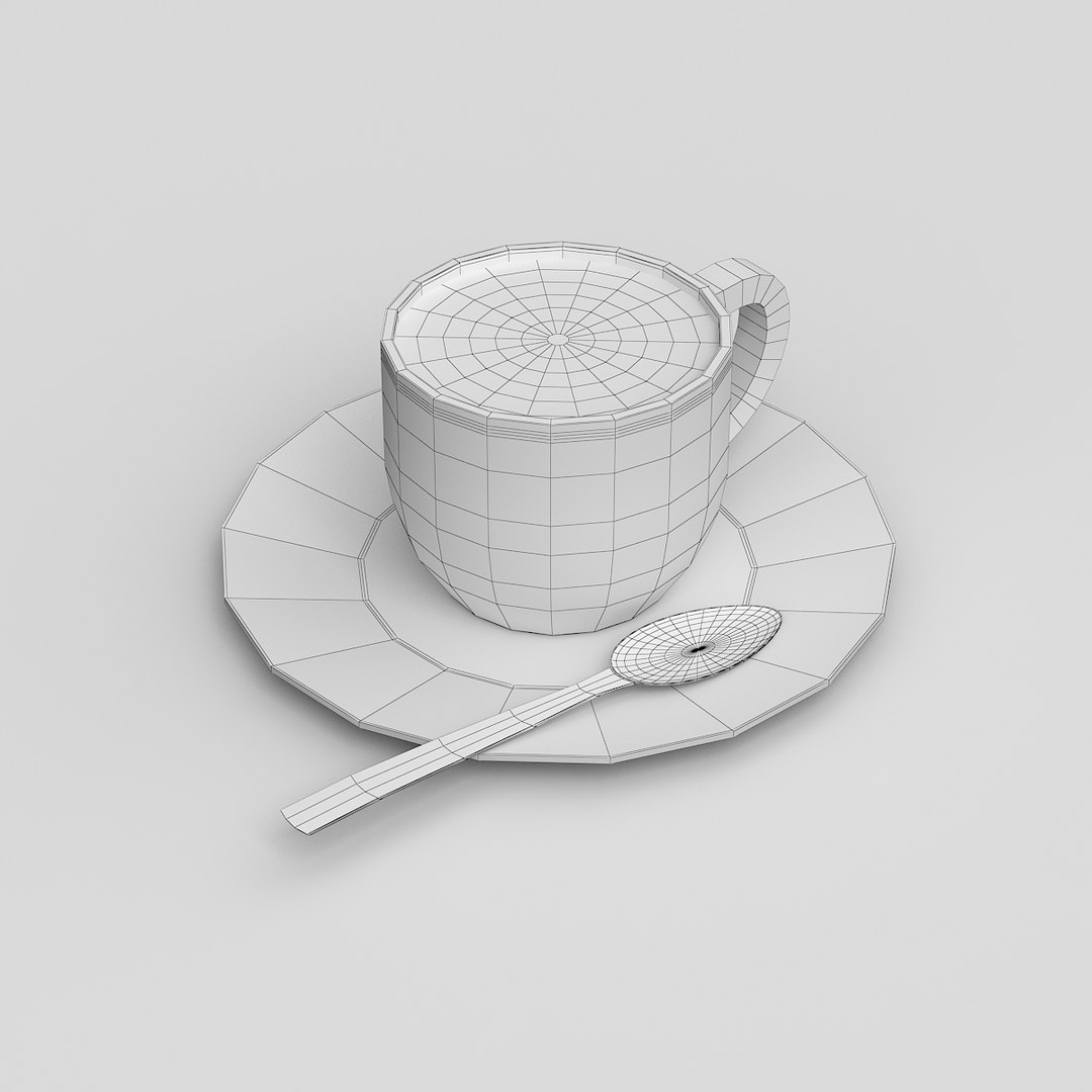 3D Coffee Cup Model - TurboSquid 1310264