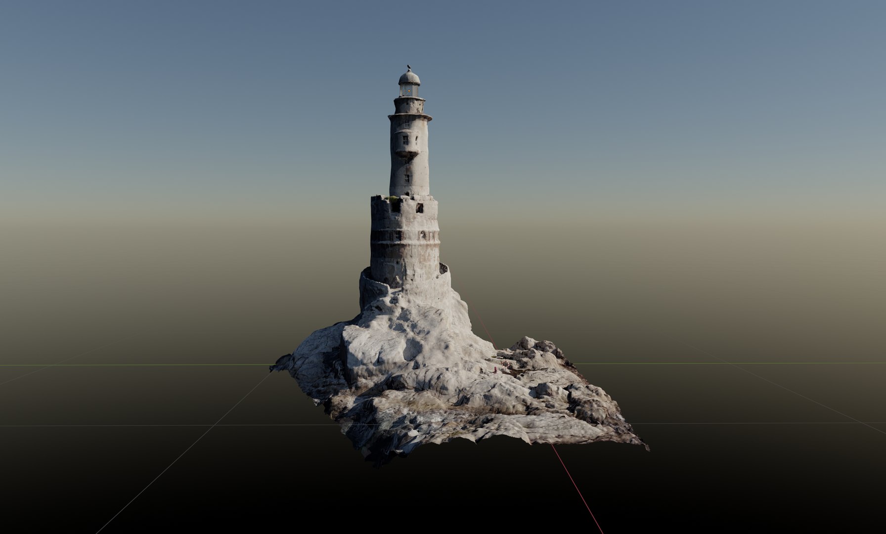 modelo 3d Lighthouse Photoscan - TurboSquid 2079387