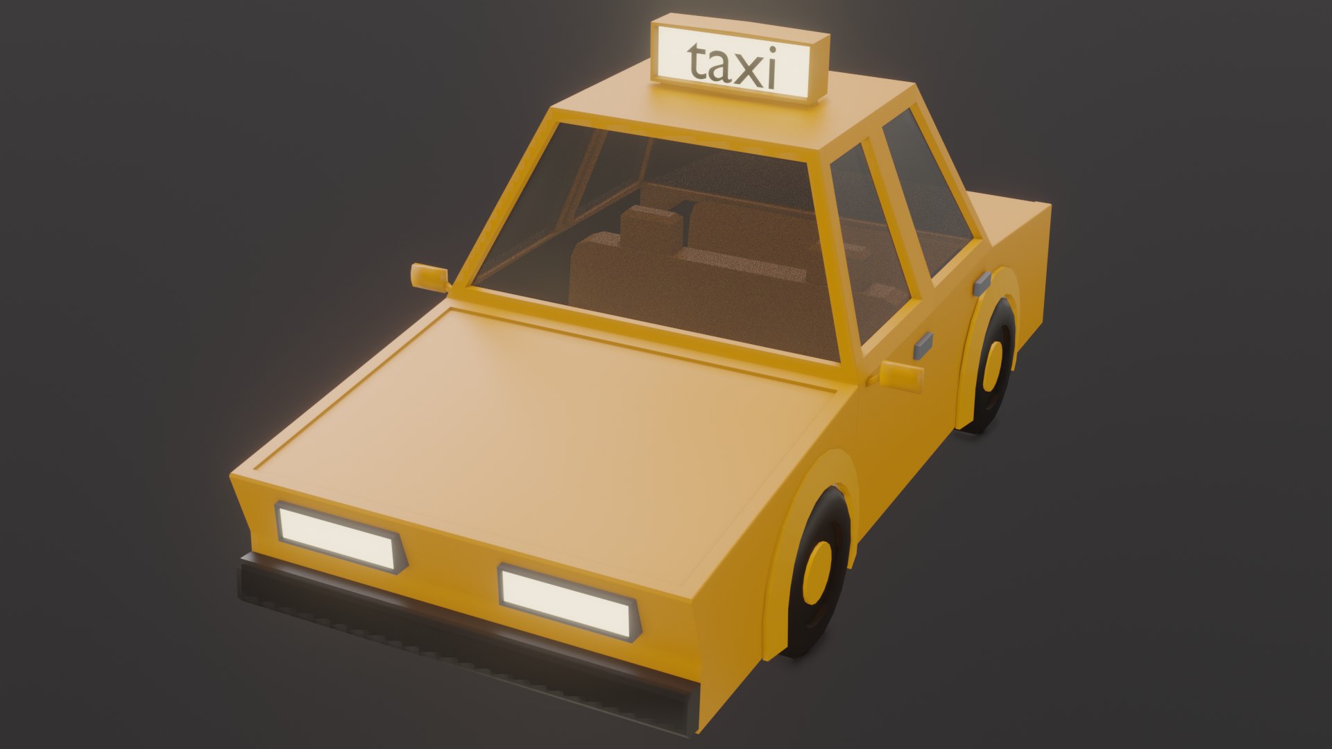 Free 3D Model Taxi - TurboSquid 1992031